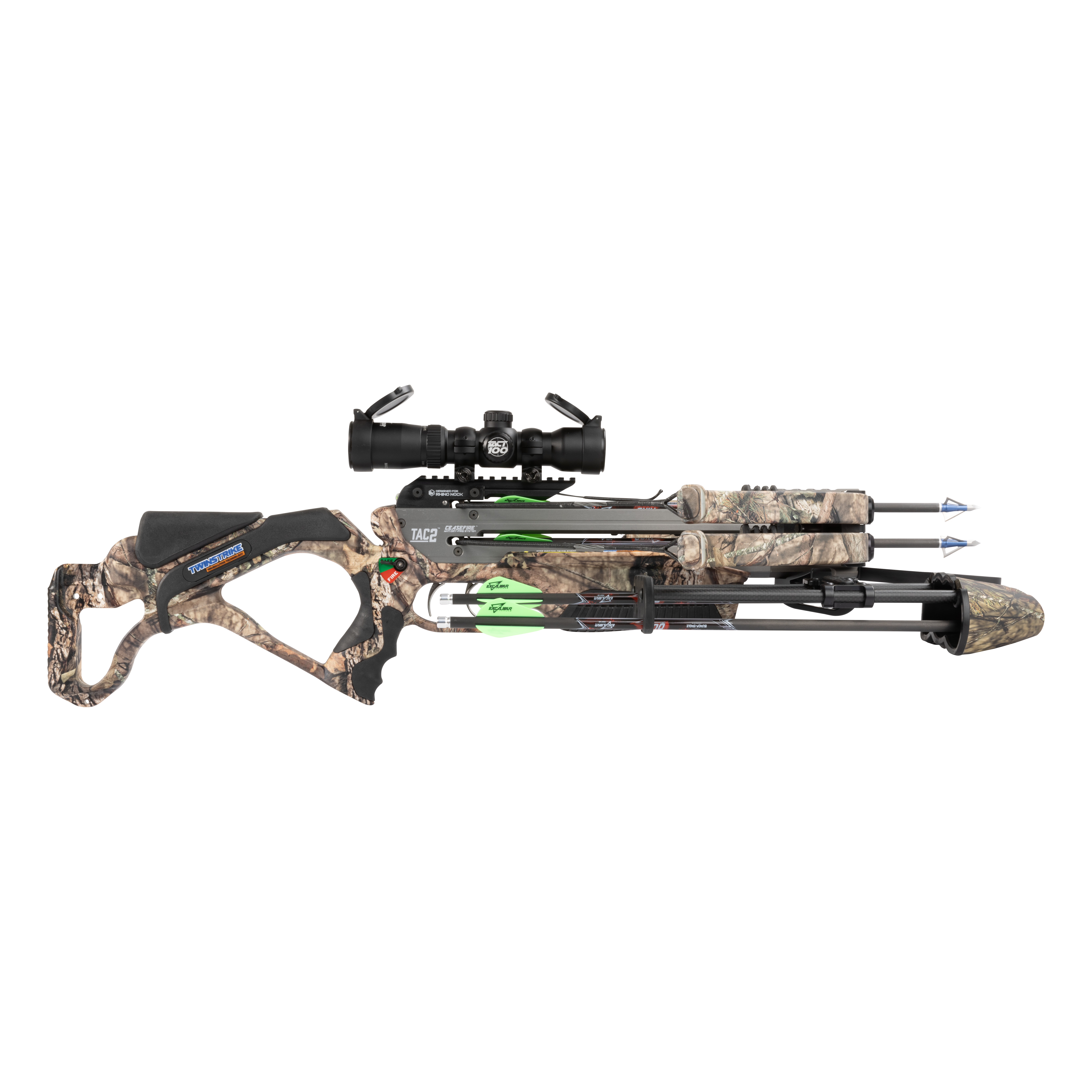 TwinStrike TAC2 | Dual-Trigger Crossbow System | Excalibur Crossbow